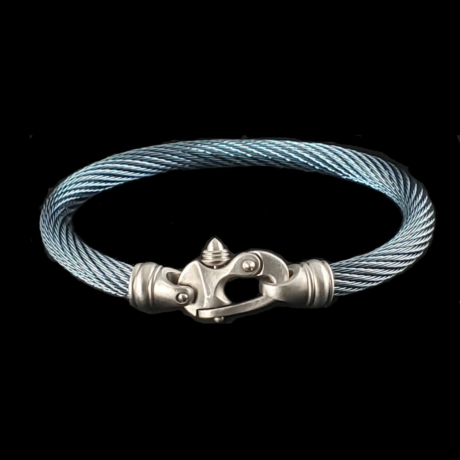 PVD Live Wire Cable Bracelet with Mariner's Clasp® – Guy Beard Designs