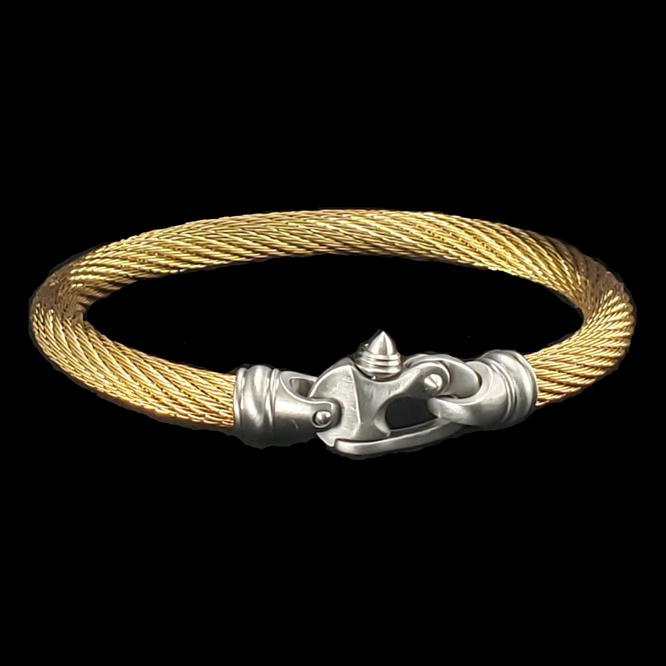 PVD Live Wire Cable Bracelet with Mariner's Clasp® – Guy Beard Designs